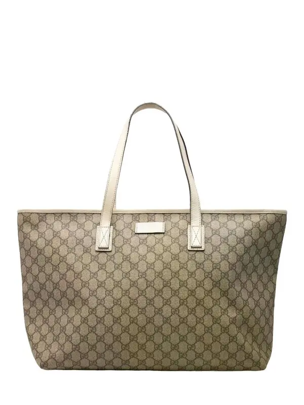Gucci Gg Supreme Tote Bag - Neutrals