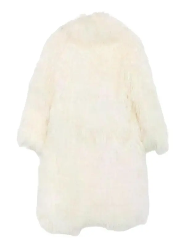 LISKA Tibetan Lamb-fur Jacket - Neutrals