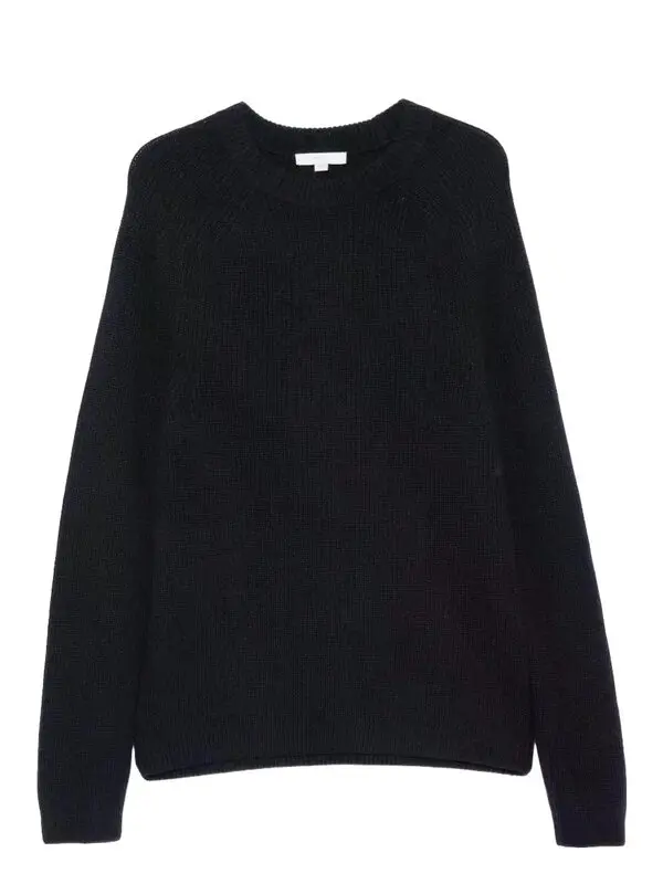 Malo Ribbed-knit Raglan-sleeve Sweater - Blue