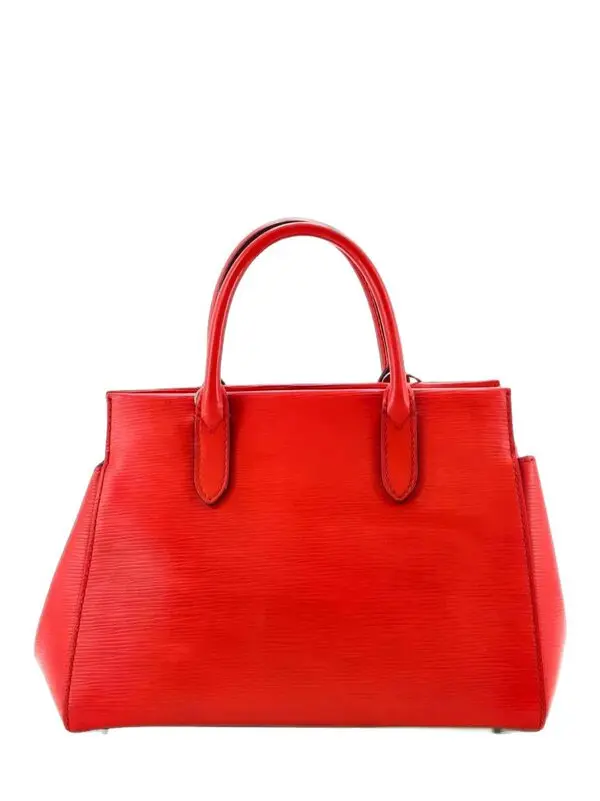 LOUIS VUITTON Marly Handbag Epi Leather Bb Satchel - Red