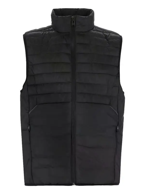 Hugo Boss Quilted Gilet - Black