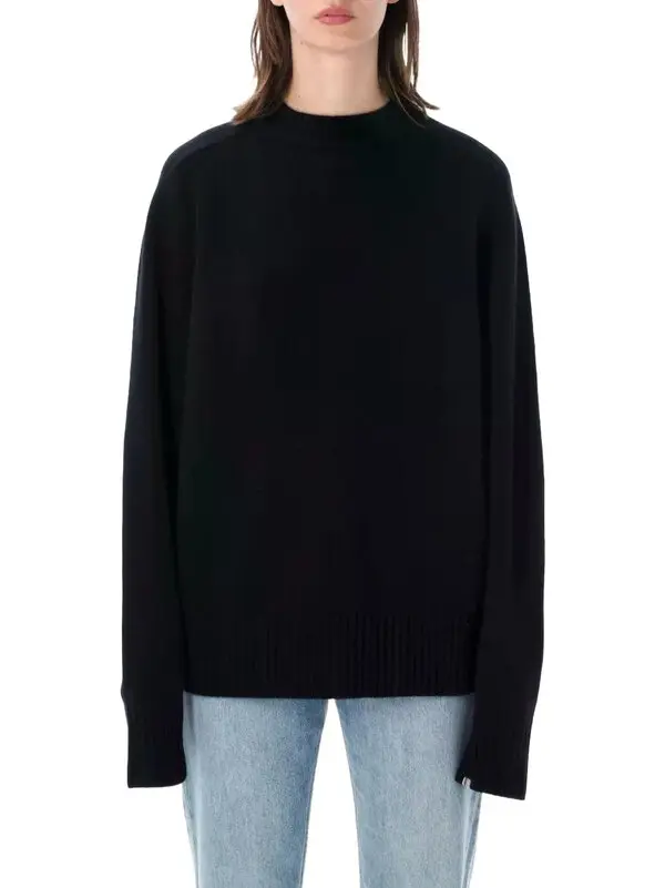 Extreme Cashmere Ordinary Crew Neck Sweater - Black