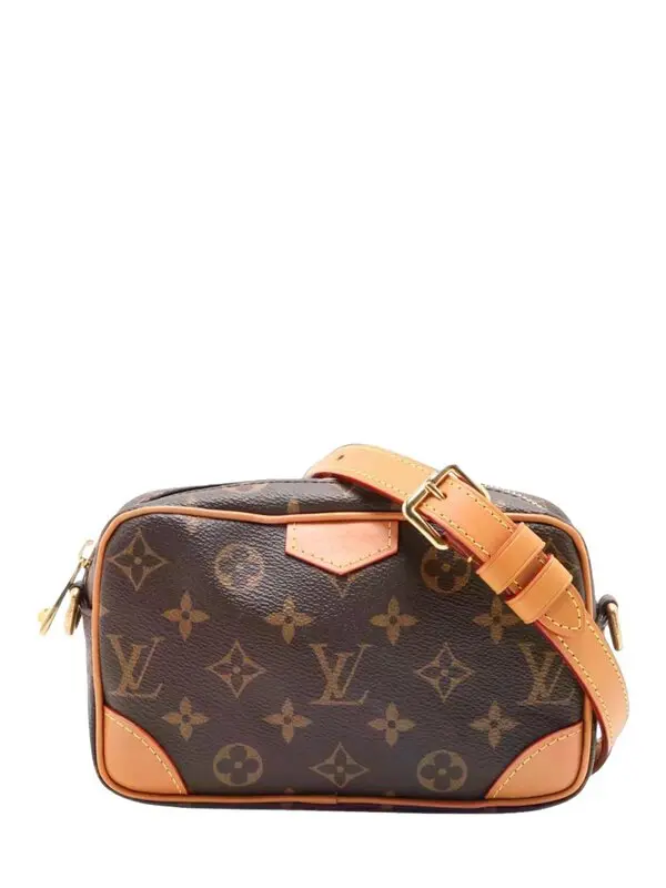 LOUIS VUITTON Monogram Trocadero Wearable Wallet Cross Body Bag - Brown