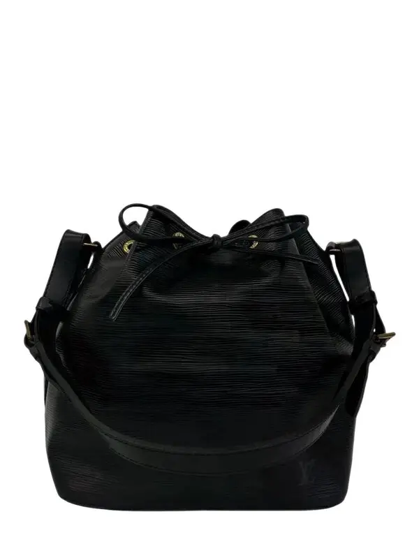 LOUIS VUITTON Epi Petit Noe Bucket Bag - Black