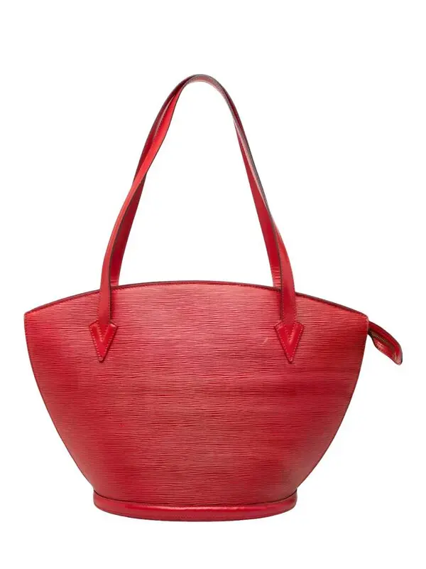 LOUIS VUITTON Epi Saint Jacques Gm Long Strap Shoulder Bag - Red
