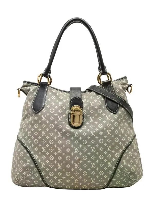 LOUIS VUITTON Monogram Idylle Elegie Satchel - Grey
