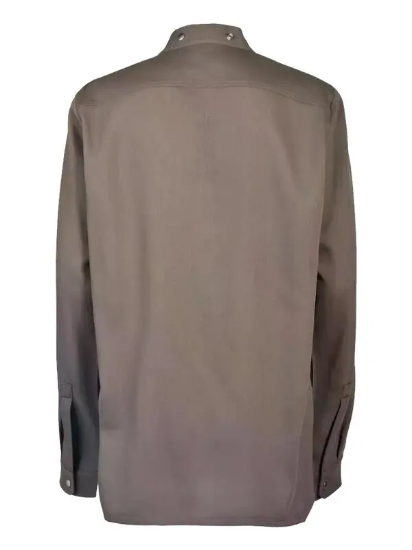 Rick Owens Larry Long-sleeve Shirt - Brown