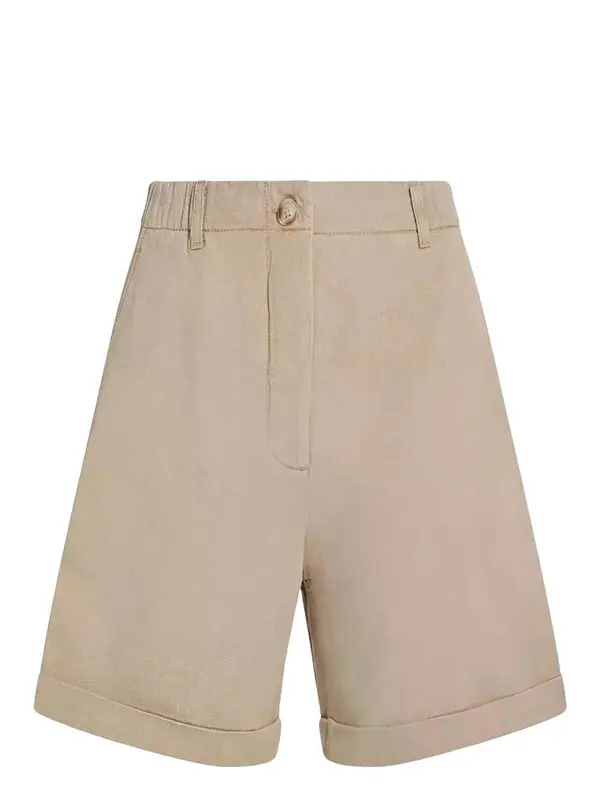 Tommy Hilfiger Elasticated-waistband Chino Shorts - Neutrals