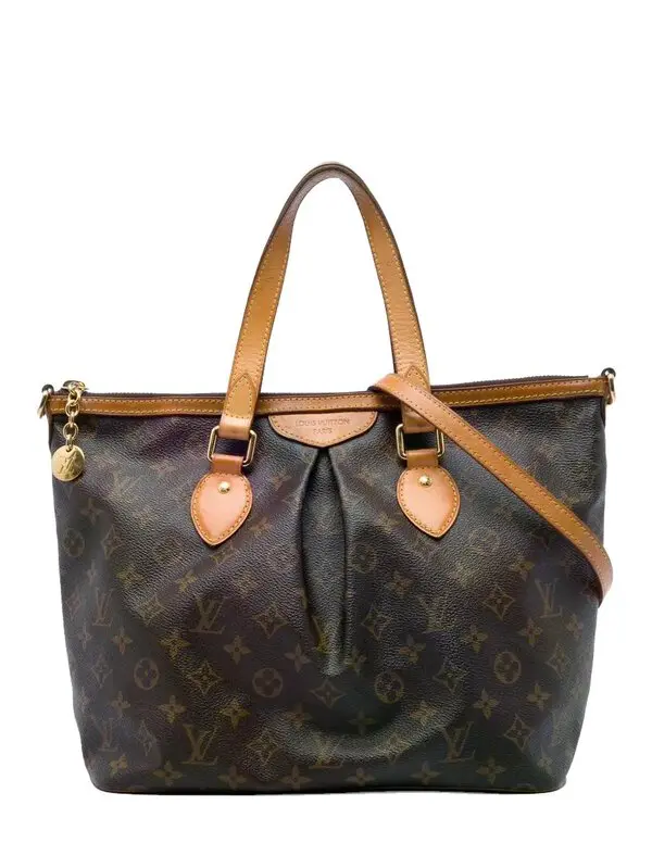 LOUIS VUITTON 2012 Monogram Palermo Pm Satchel - Brown
