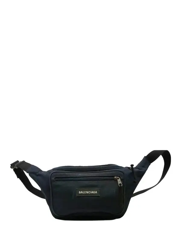Balenciaga Nylon Explorer Belt Bag - Blue
