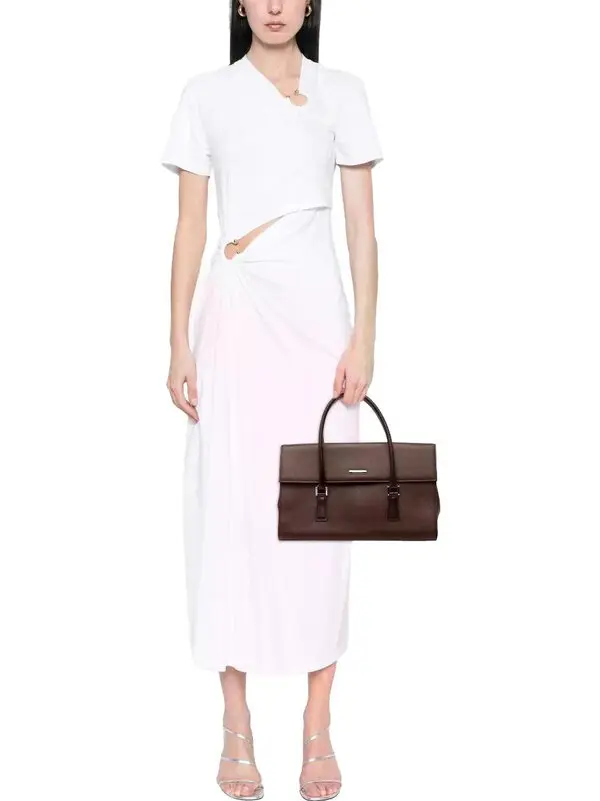 Burberry Leather Handbag - Brown