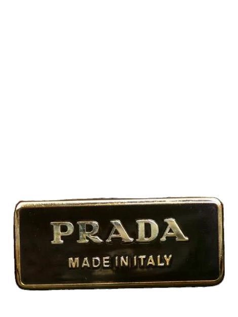 Prada Printed Canvas And Leather Tote Bag - Brown