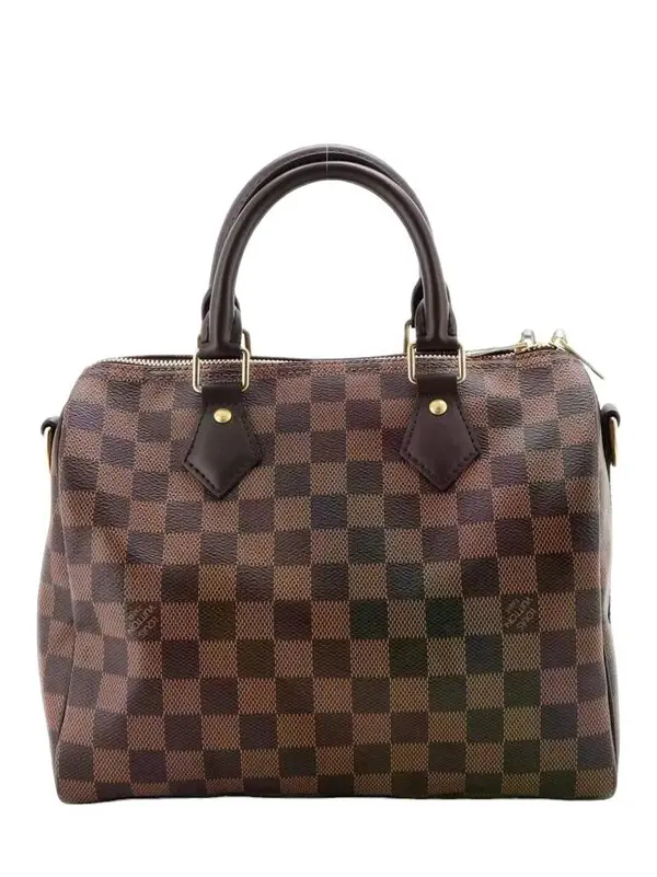 LOUIS VUITTON Speedy Bandouliere Bag Damier 25 Satchel - Brown