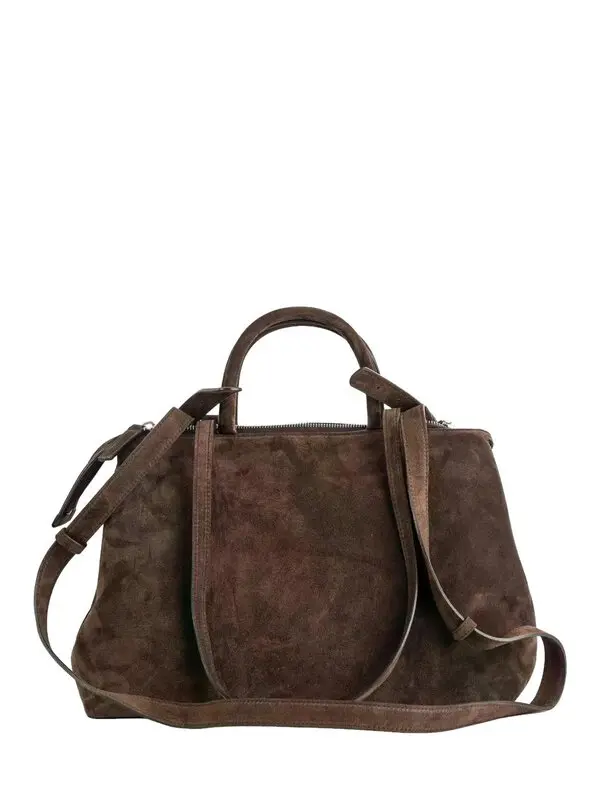 Marsèll Dritta Suede Tote Bag - Brown