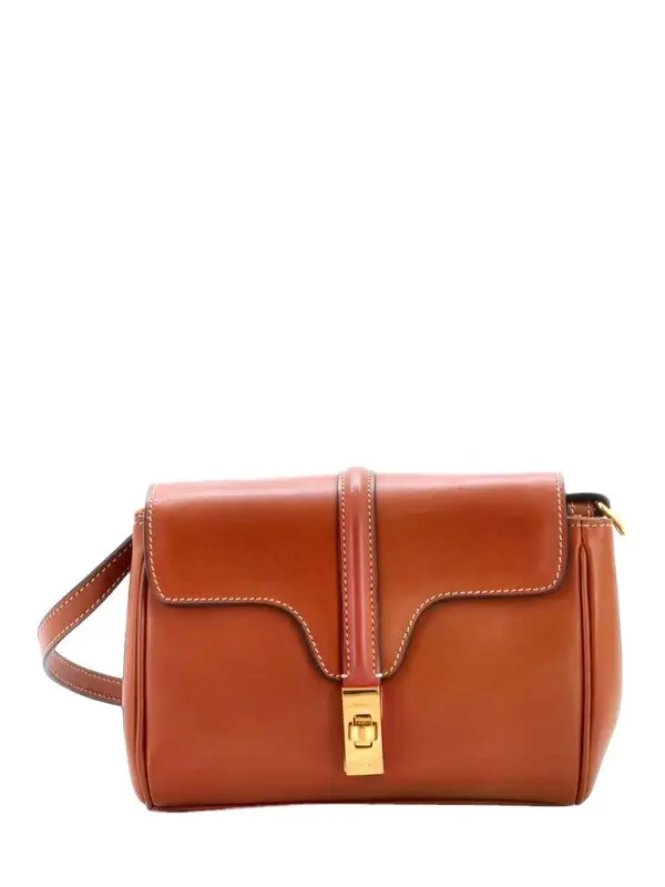 Celine Smooth Calfskin Mini Cross Body Bag - Brown
