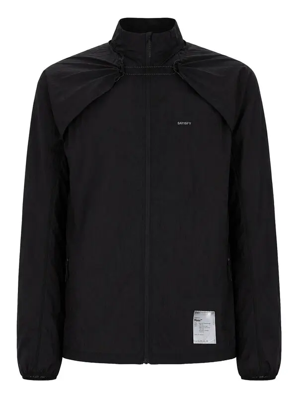 Satisfy Rippy Modular Windbreaker - Black