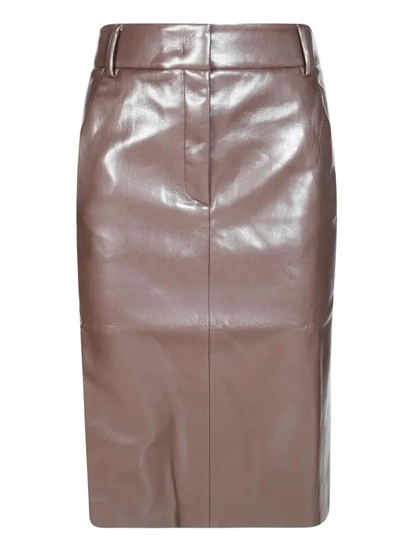 Andamane New Xania Pencil Mini Skirt - Marrone