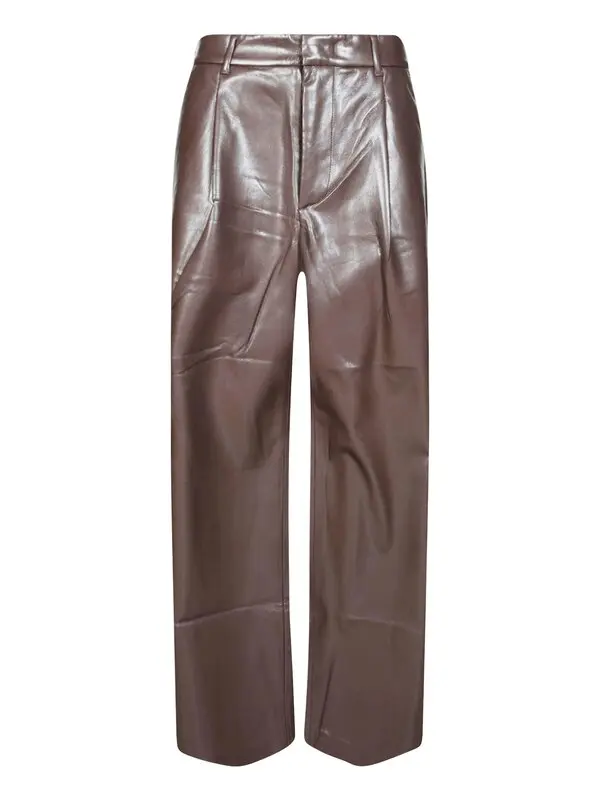 Andamane Sasha Boyfriend Pants - Marrone