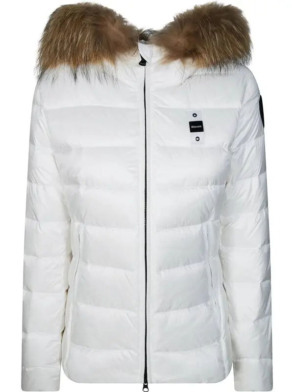 BLAUER. Arcadia Puffer Jacket - Bianco