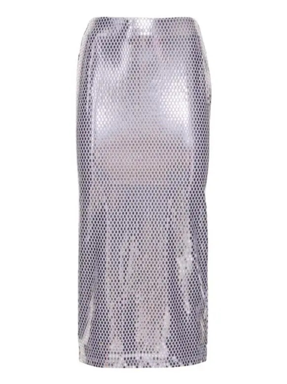ROTATE BY BIRGER CHRISTENSEN Hermony Skirt - Gray