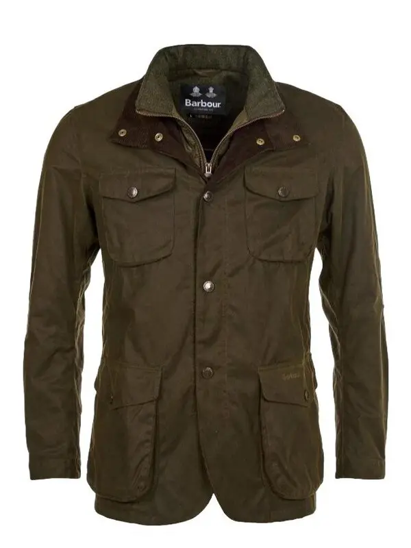 Barbour Ogston Wax Jacket - Olive