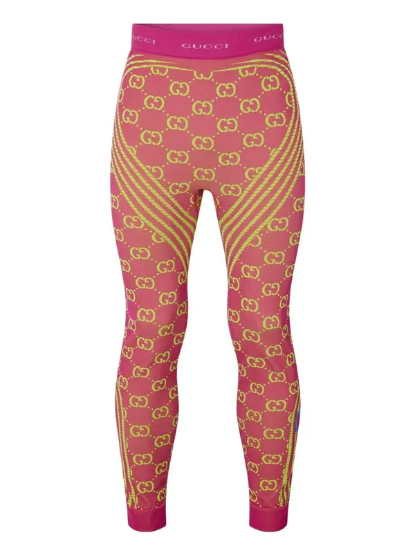 Gucci Printed Leggings - Cyclmn/yllw/mc