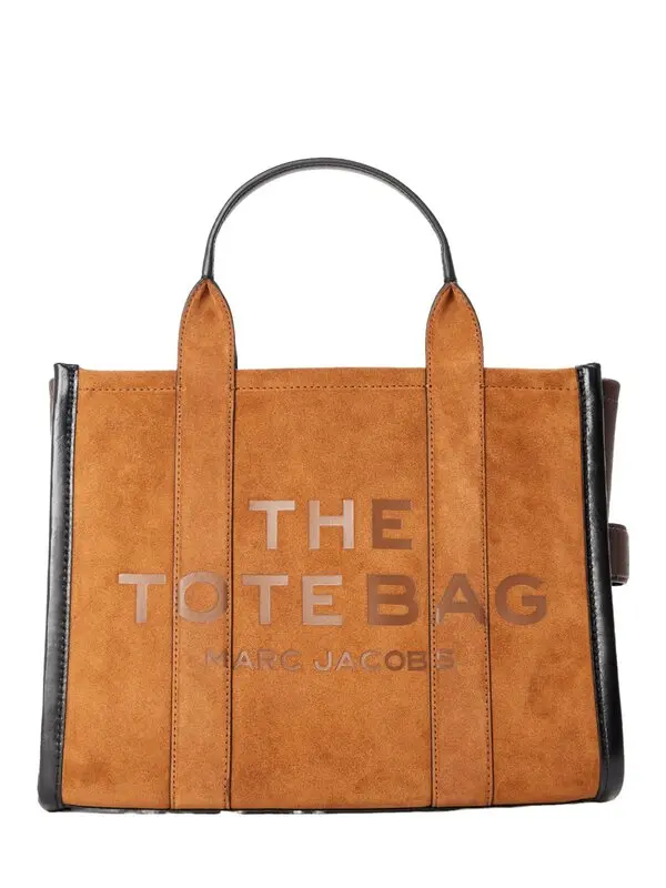 Marc Jacobs Leather Tote Bag - Brown