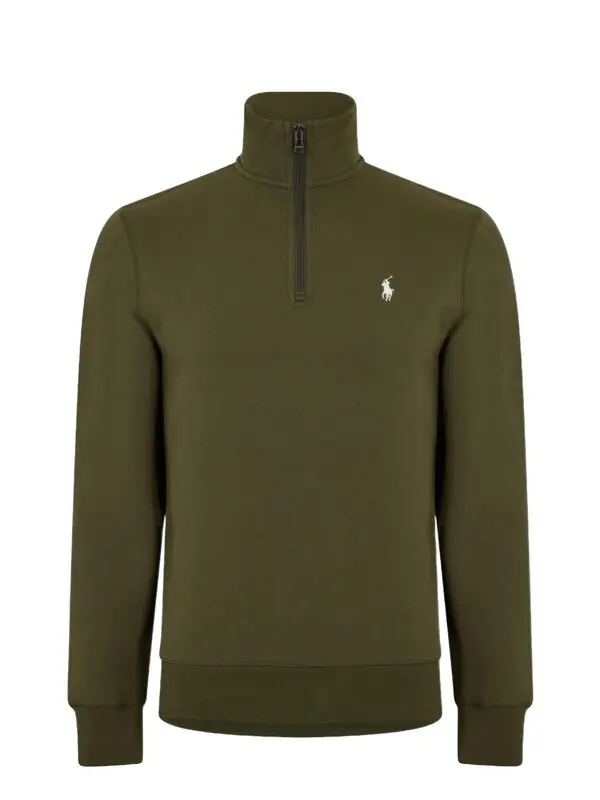 Polo Ralph Lauren Quarter Zip-up Hoodie - Green