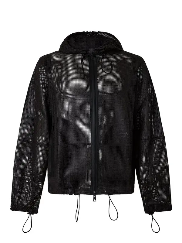 Bottega Veneta Solid Color Parka - Black