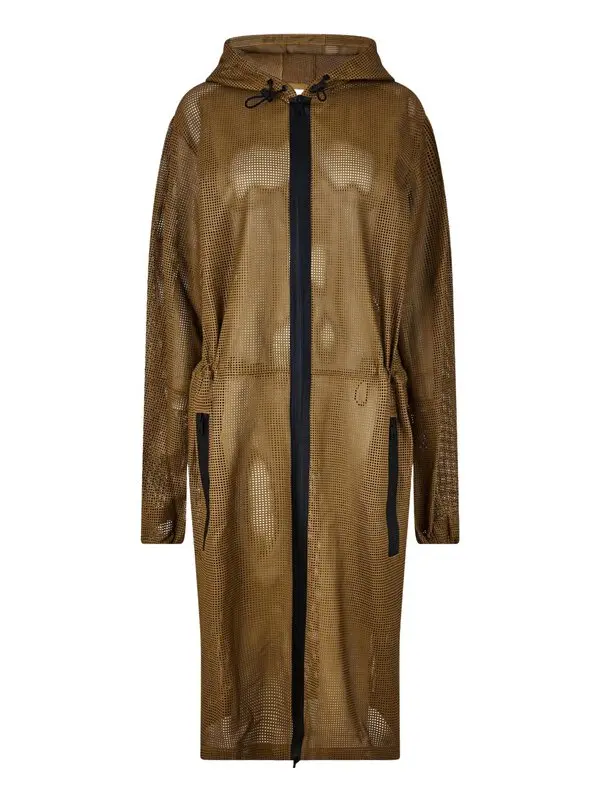 Bottega Veneta Solid Color Parka - Brown