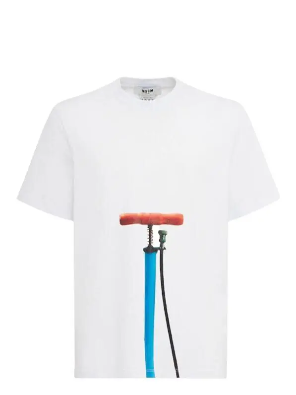 MSGM Casual Short-sleeve T-shirt - White