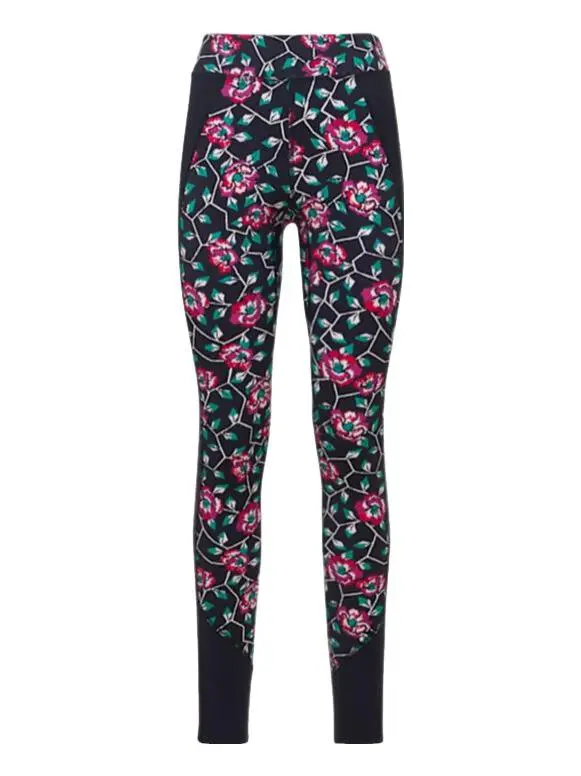Isabel Marant Étoile Printed Tech Leggings - Black