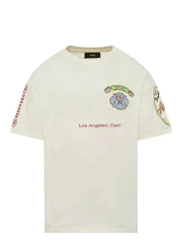 Amiri Vista Hj Skate Tee - Ivory