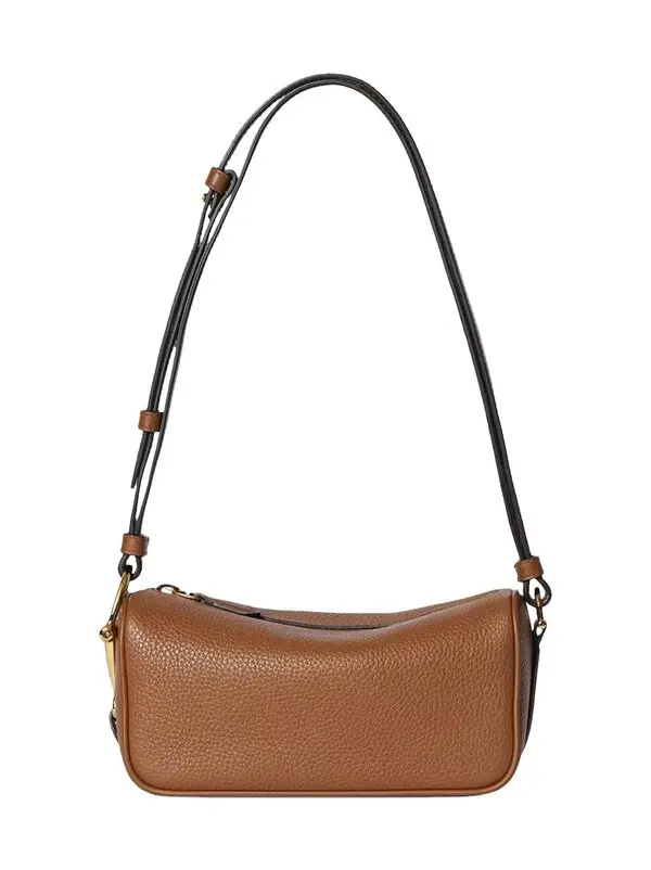 Gucci Half Horsebit Leather Mini Bag - Grey