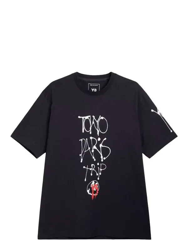 Adidas X Y-3 Chito City Graphic T-shirt Asia Sizing - Black