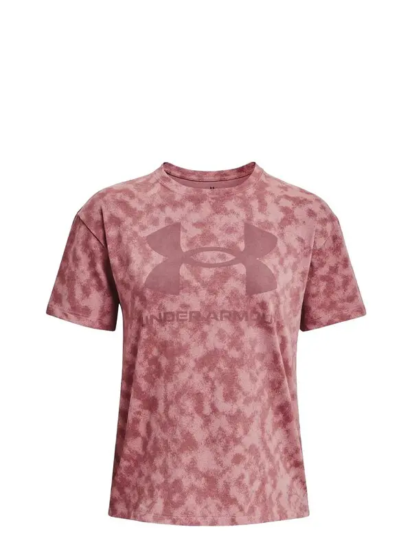 Under Armour Big Logo Heavyweight T-shirt - Pink