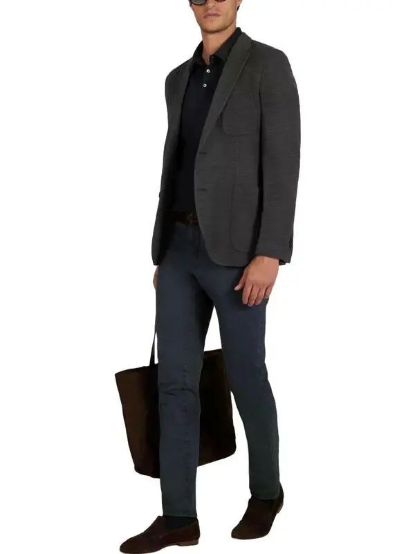 SLOWEAR Model 100 Slim-fit Trousers - Blue