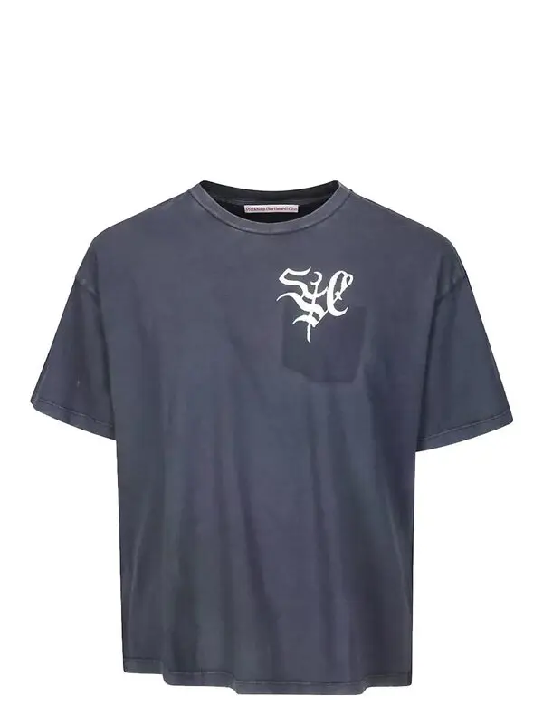 STOCKHOLM SURFBOARD CLUB Logo-print Pocket T-shirt - Black