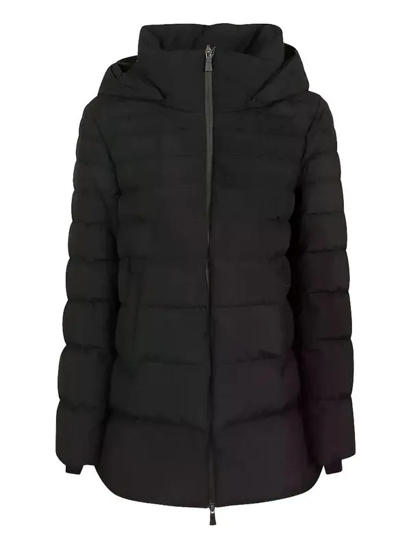 Herno Hooded Padded Jacket - Black