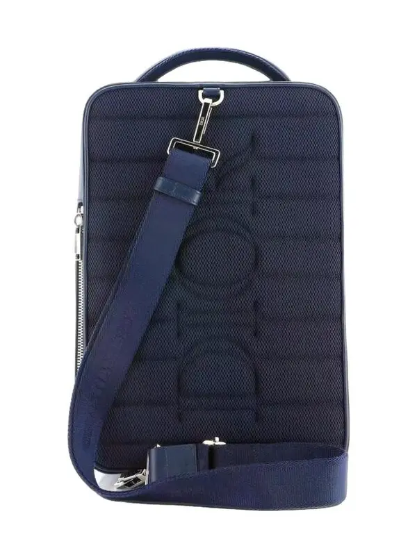Dior World Tour Oblique Galaxy Leather Crossbody Bag - Blue