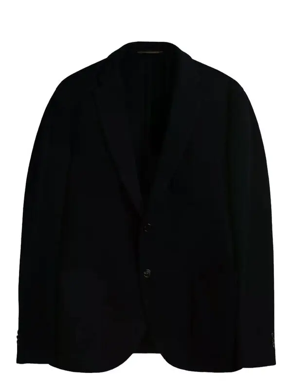 SLOWEAR Hopsack Slim-fit Blazer - Blue