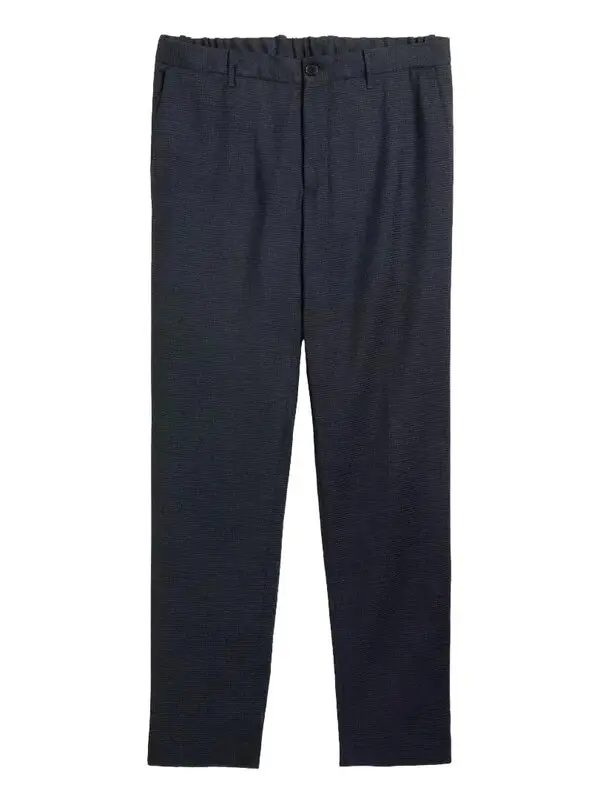 SLOWEAR Stretch-wool Trousers - Blue