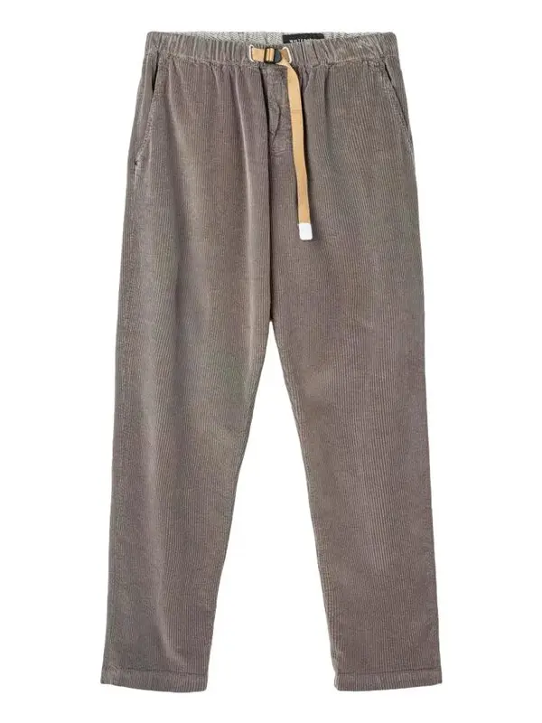 WHITE SAND Corduroy Trousers - Grey