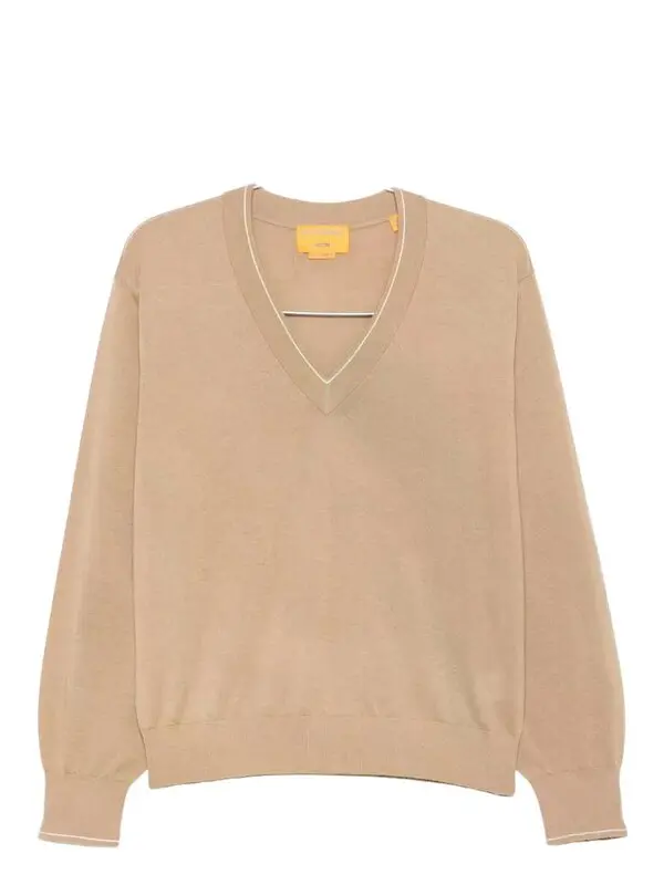 Guest In Residence The Airy V Cashmere Sweater - Neutrals