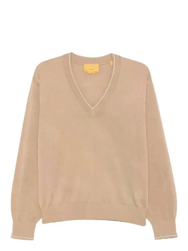Guest In Residence The Airy V Cashmere Sweater - Neutrals