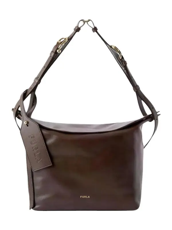 Furla Ginevra Shoulder Bag M - Brown