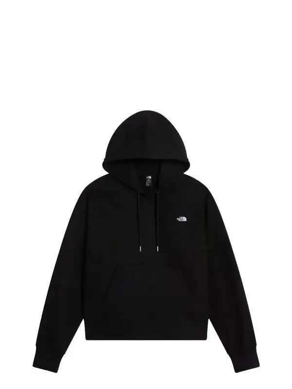 The North Face Essential Simple Dome Boxy Oversized Hoodie - Black