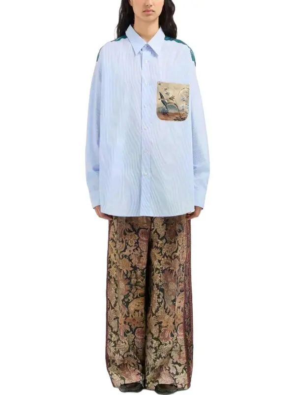 PIERRE-LOUIS MASCIA Alorhi Shirt - Blue