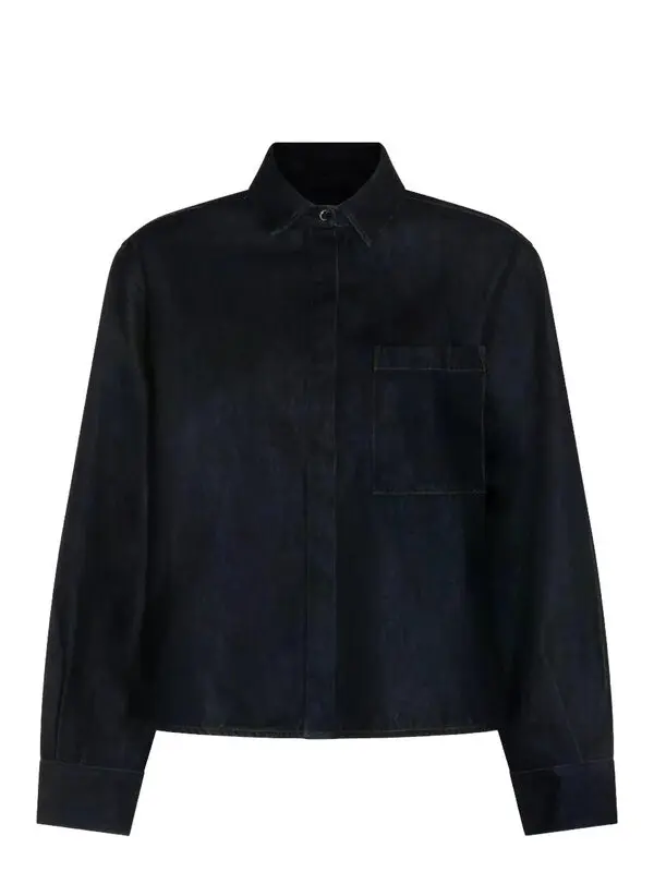 NINE:INTHE:MORNING Patch-pocket Shirt - Blue