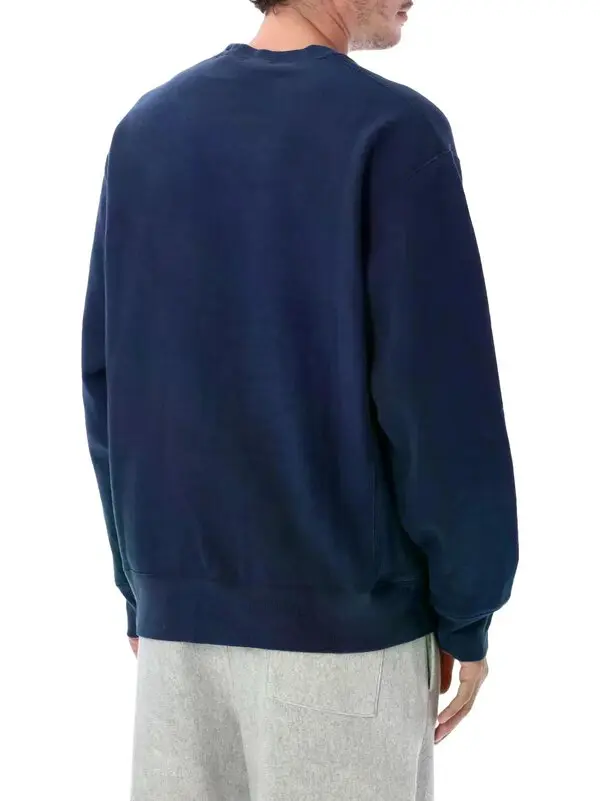 Champion Logo-patch Long-sleeve Sweatshirt - Blue